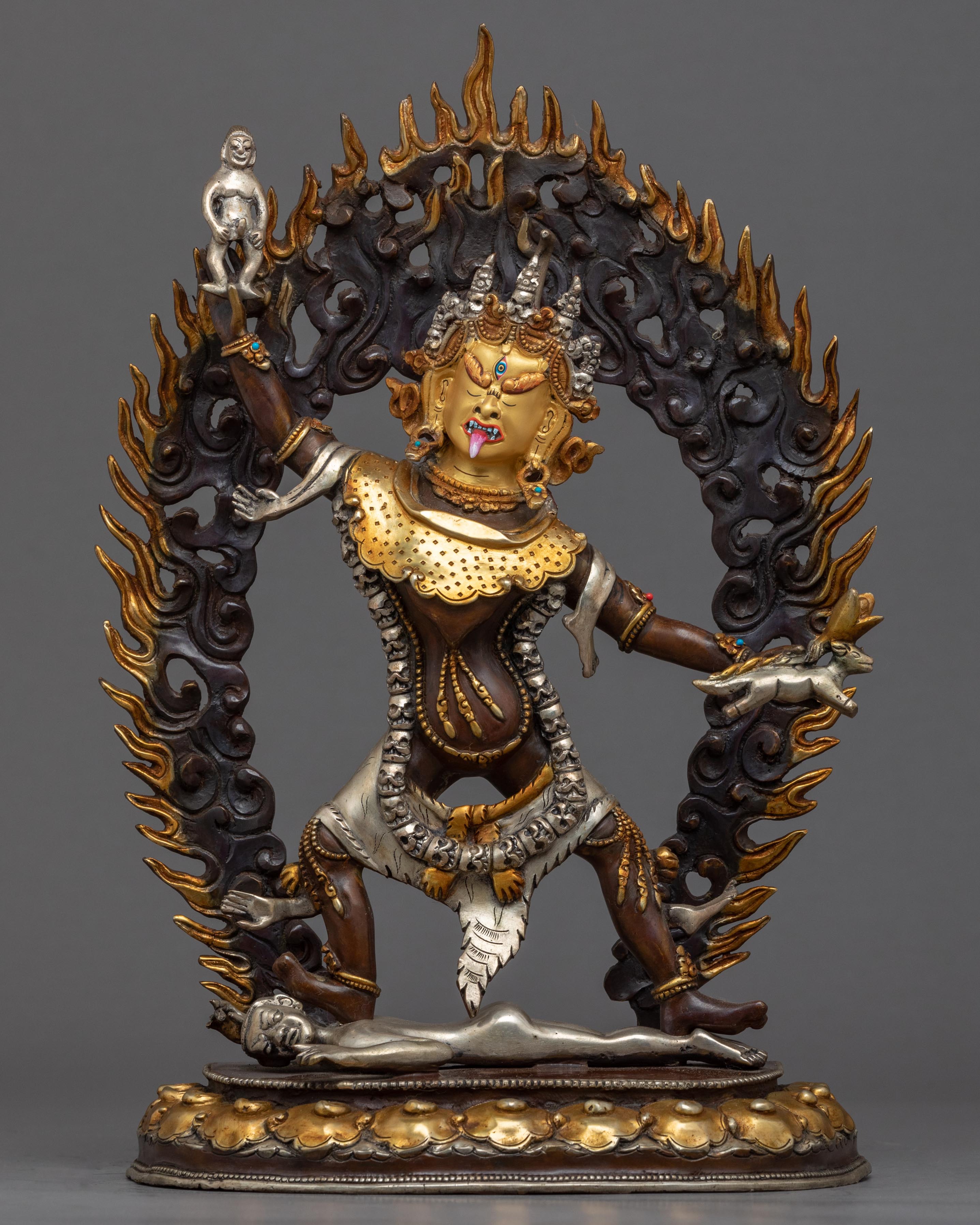 Ekajati Sadhana Statue | Traditionally Hand-Carved Mahakala Art