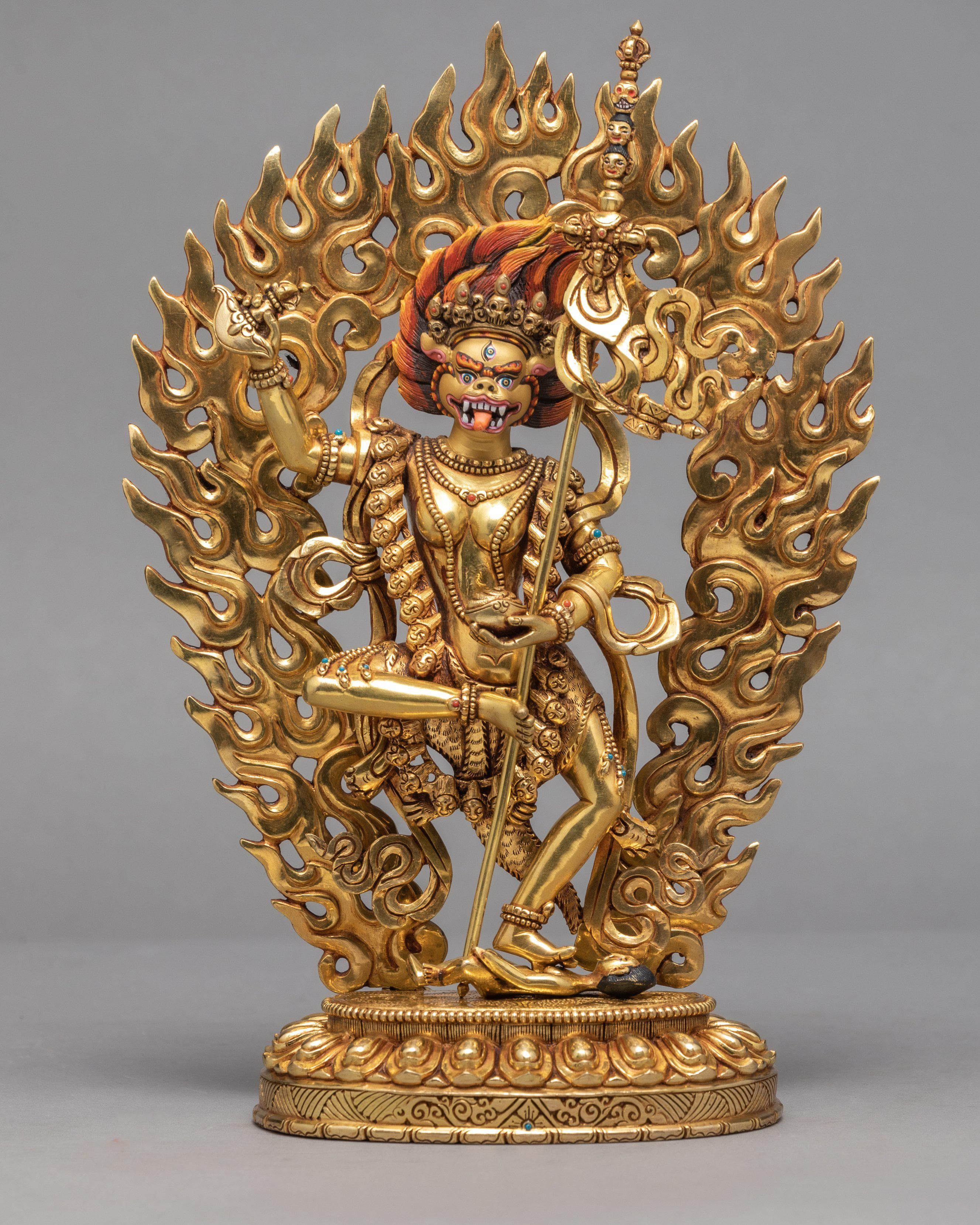 Simhamukha Statue | Lion Headed Dakini Statue | Himalayan Art